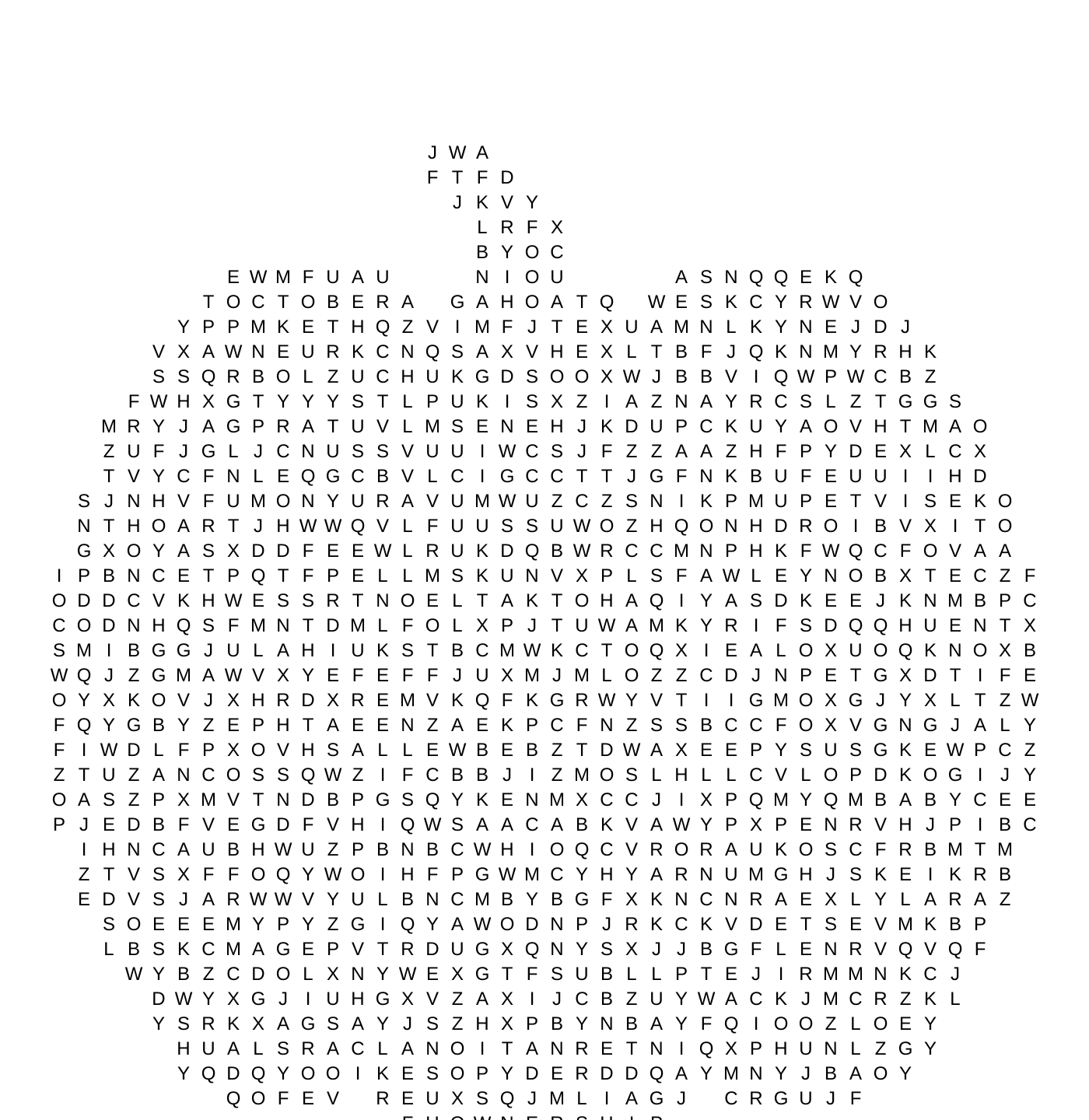 2020 ESOP Word Search