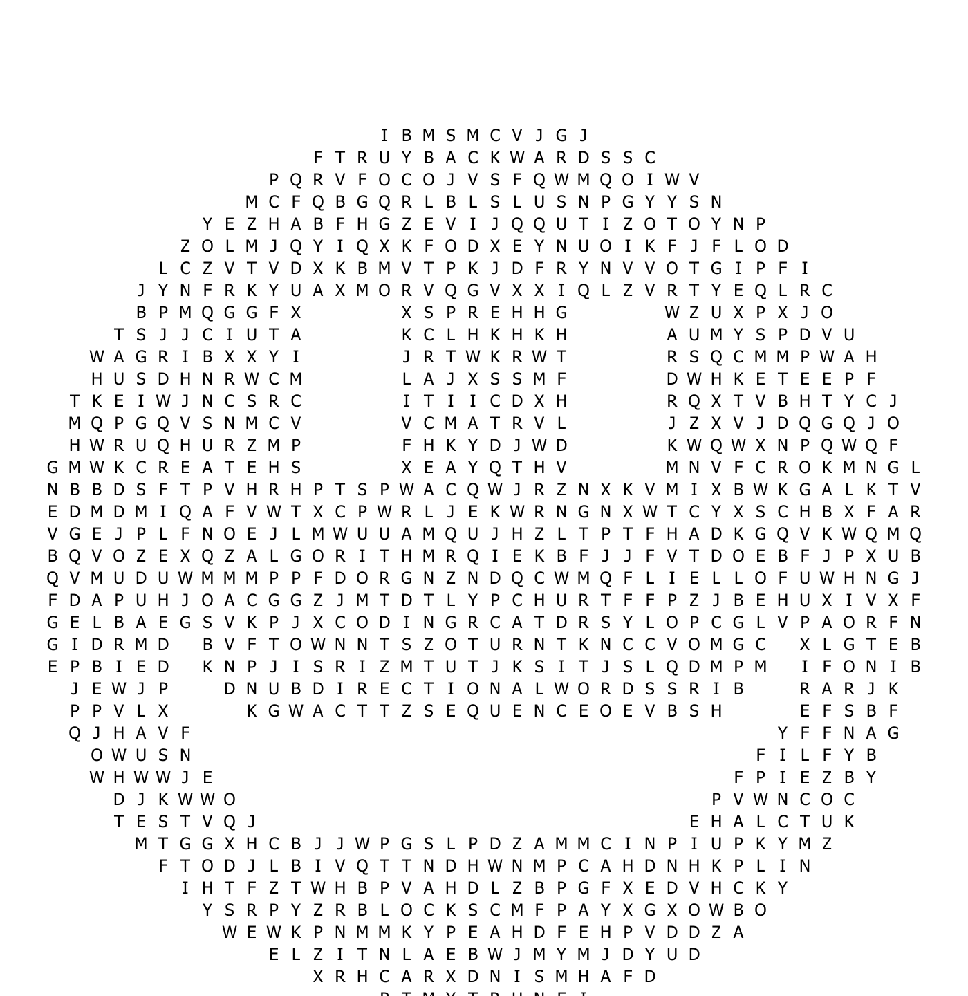 2nd & 3rd Grades: Coding Word Search