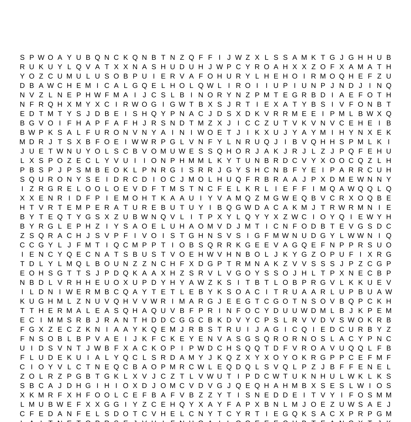 7th Grade Vocabulary Word Search