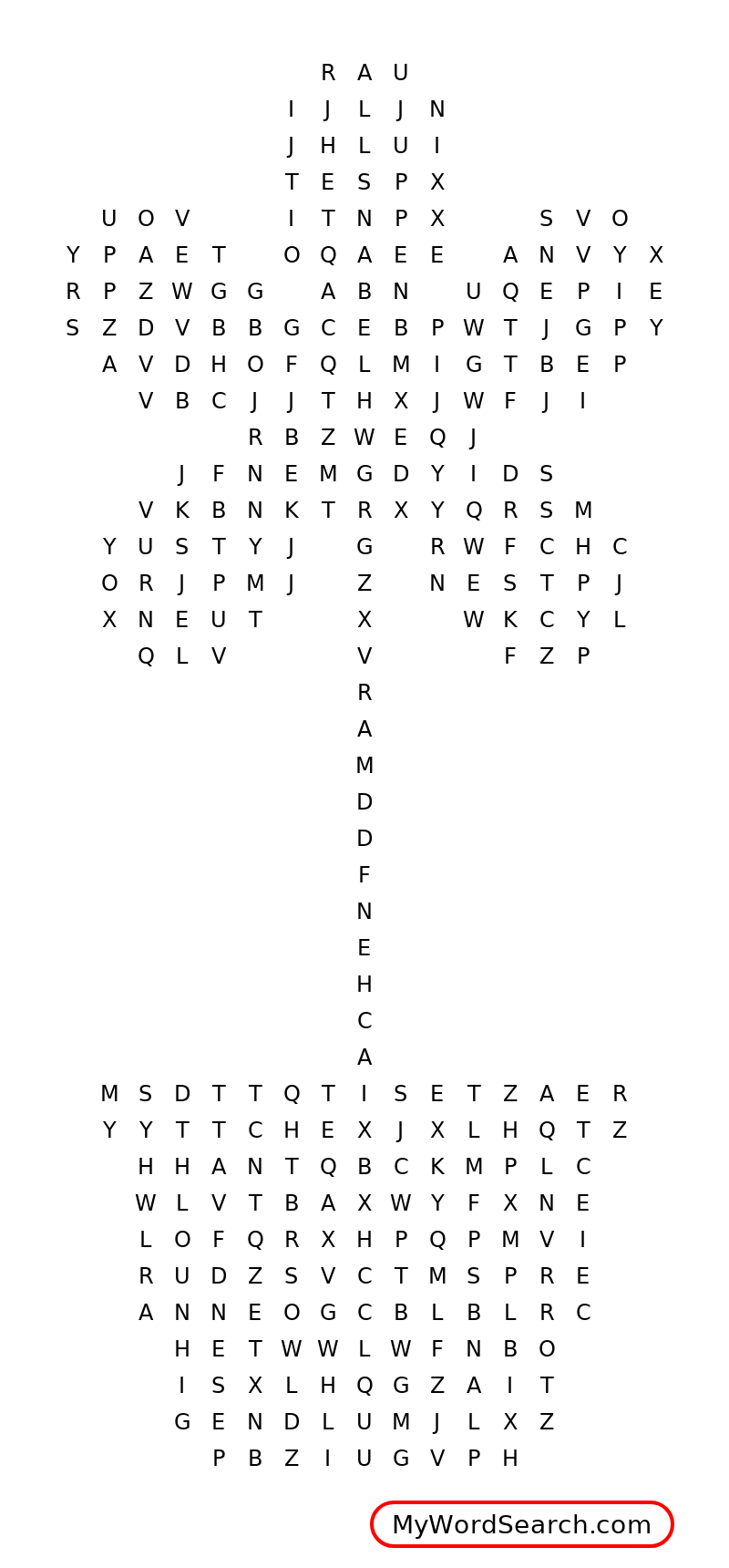 ADDISON'S WORD SEARCH