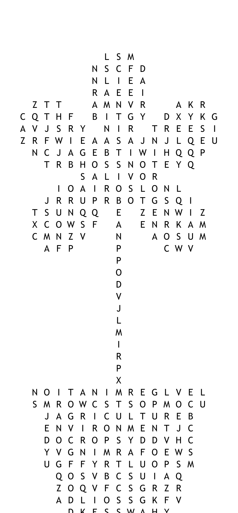 AGRICULTURE DAY WORD SEARCH
