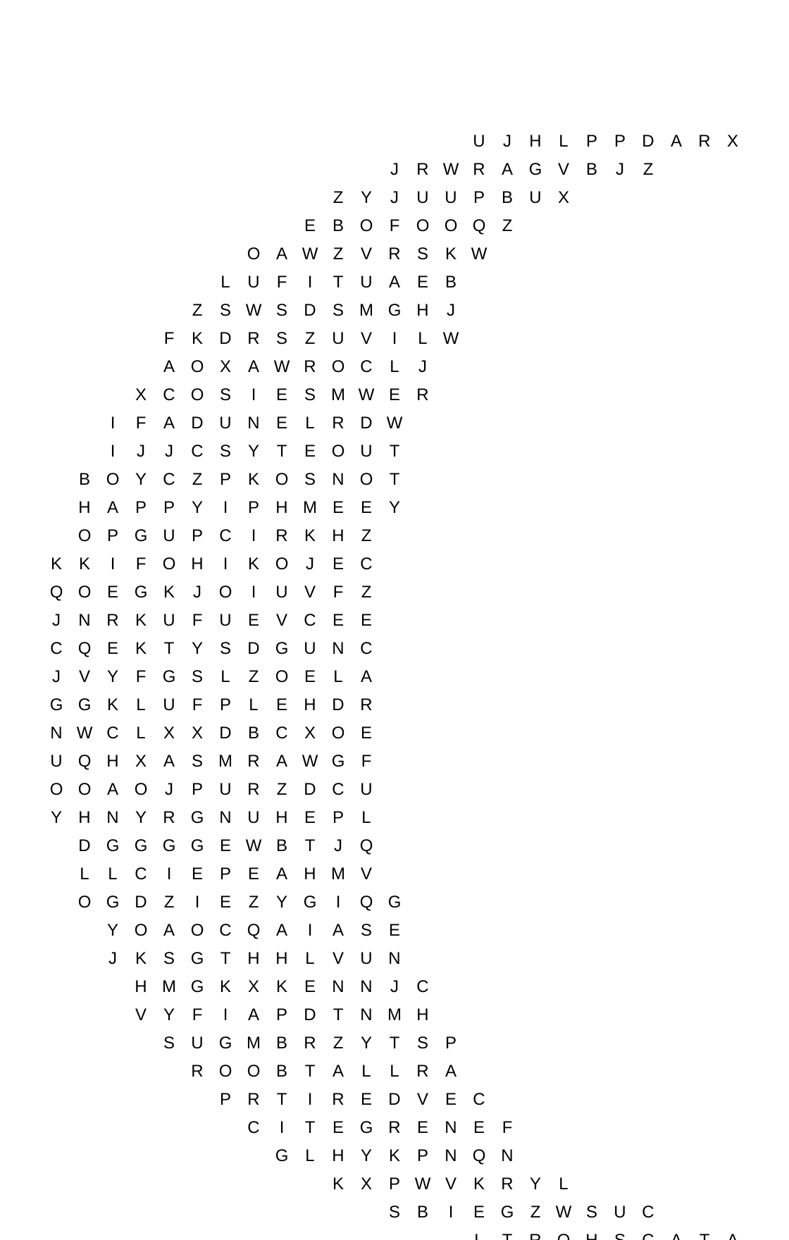 Adjective Word Search