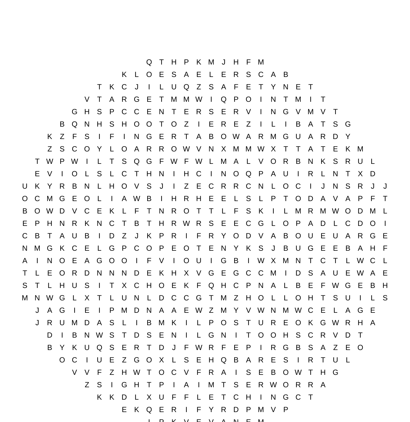 Advanced Archery Word Search