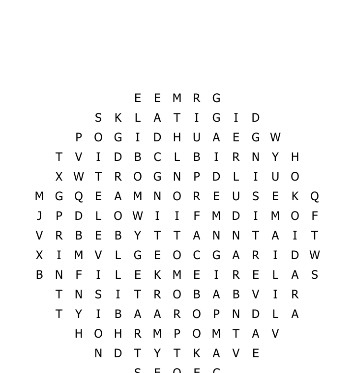 Advertising Word Search