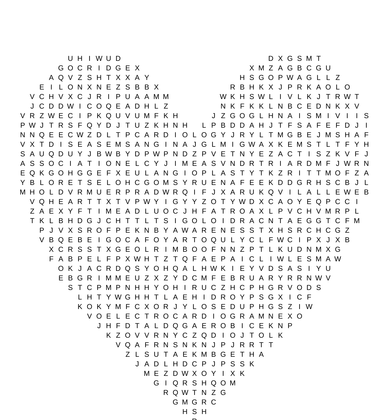 American Heart Month Word Search