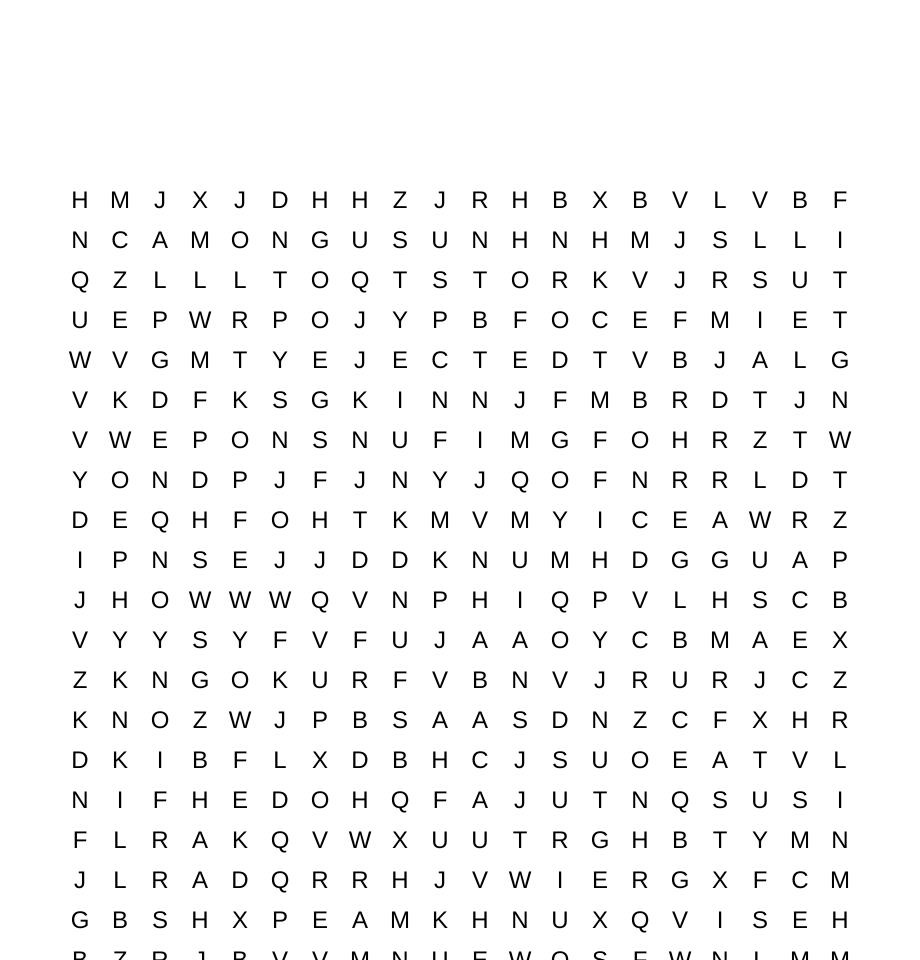 Among Us Word Search