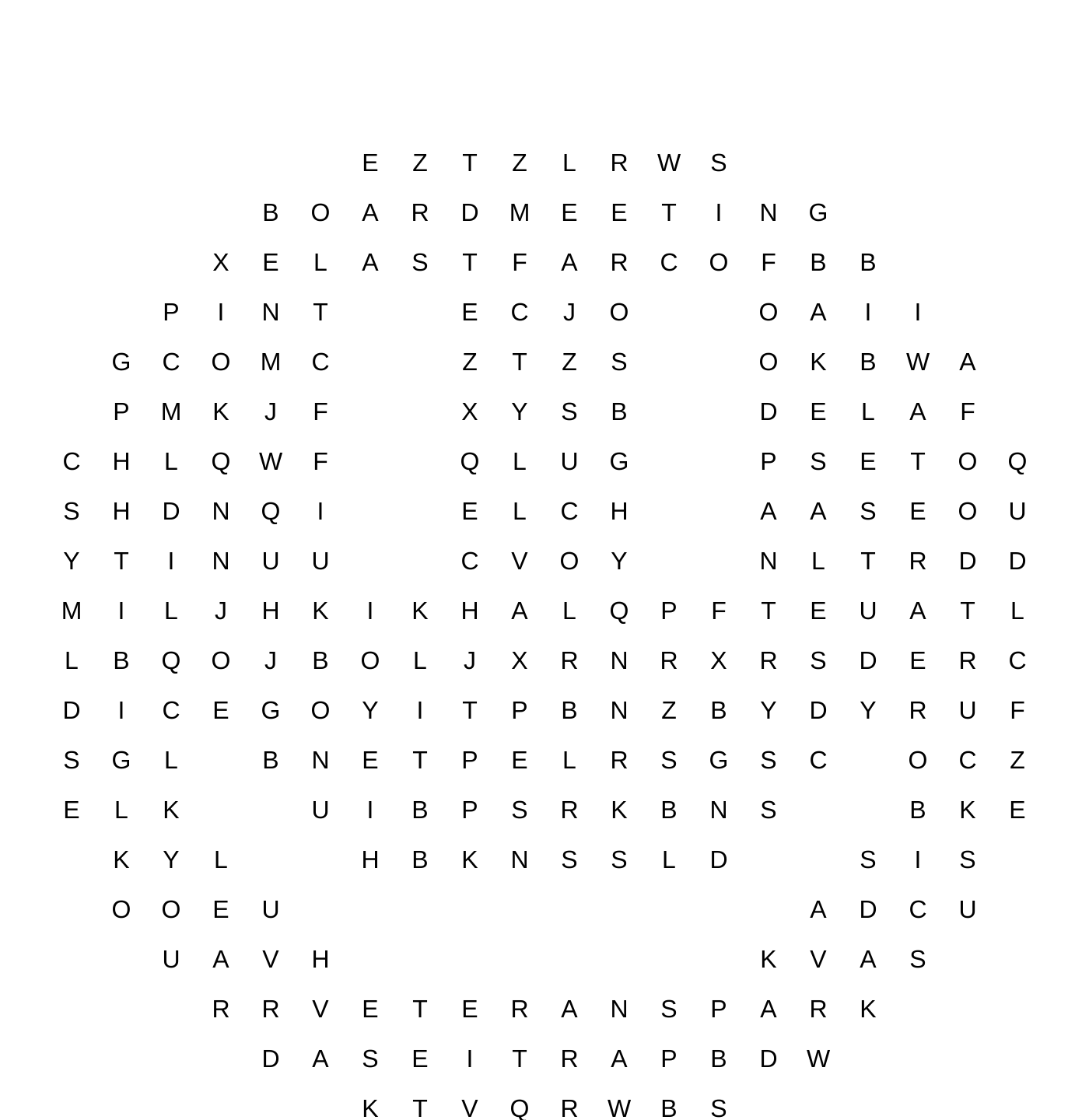 April HV word search