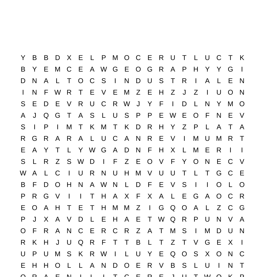 Art Nouveau Word Search