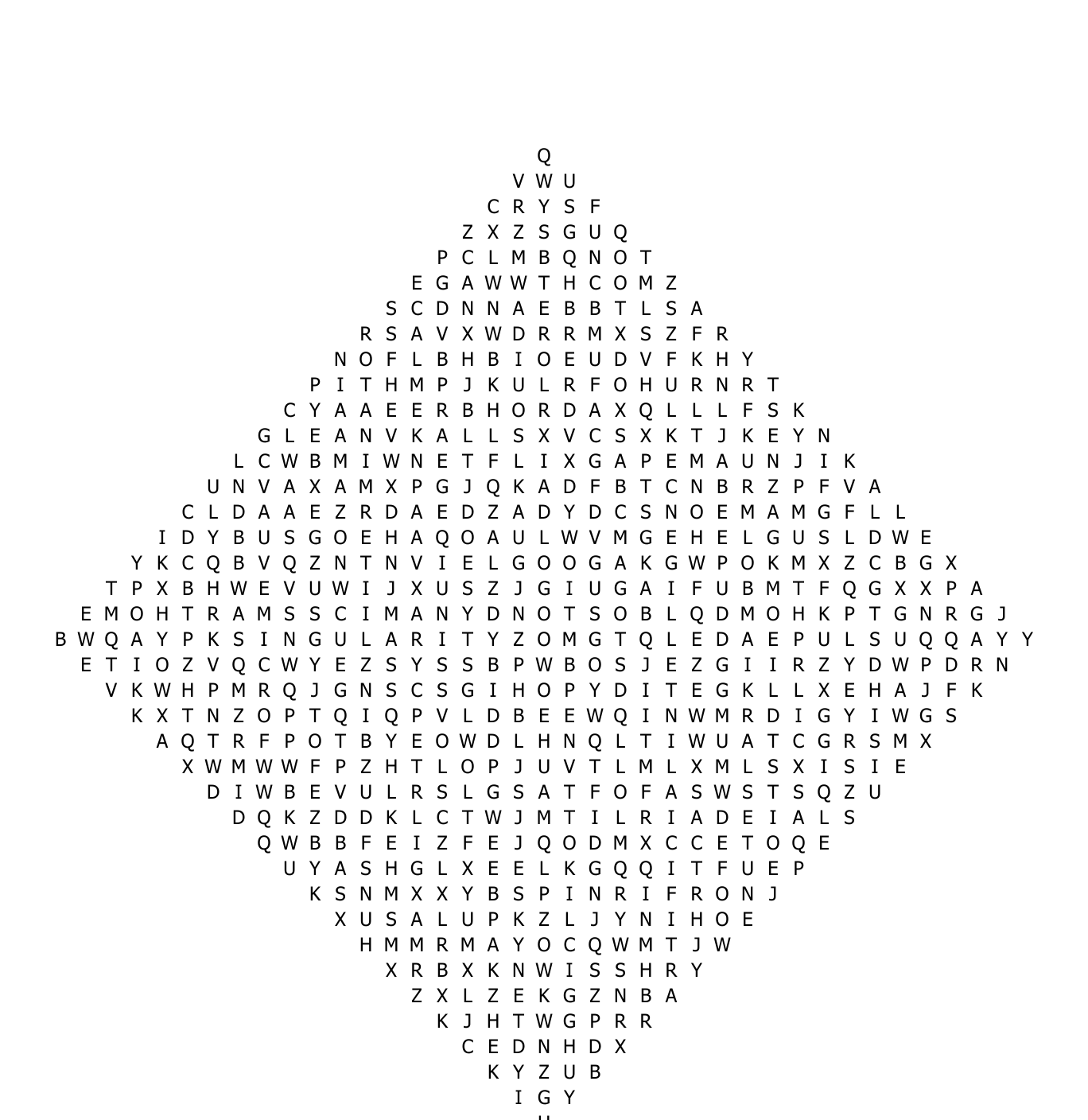 Artificial Intelligence Word Search