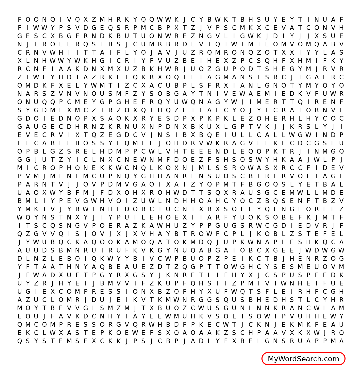 Audio Visual Word Search