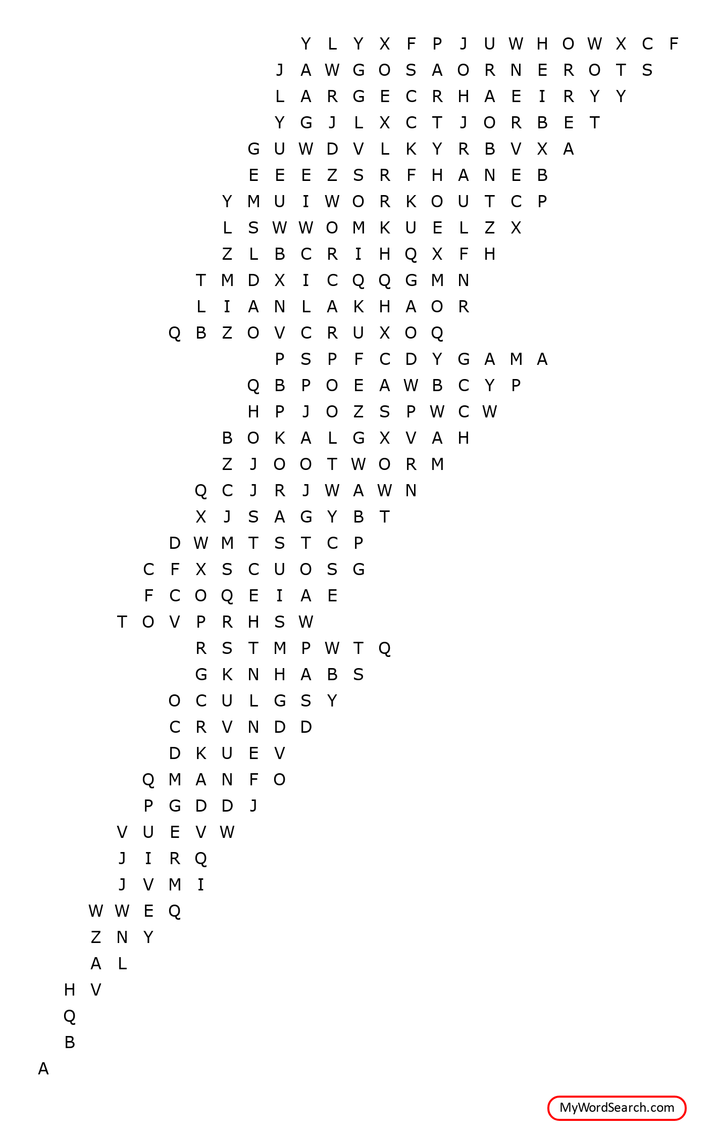 Ayden's Puzzle for Usain Bolt