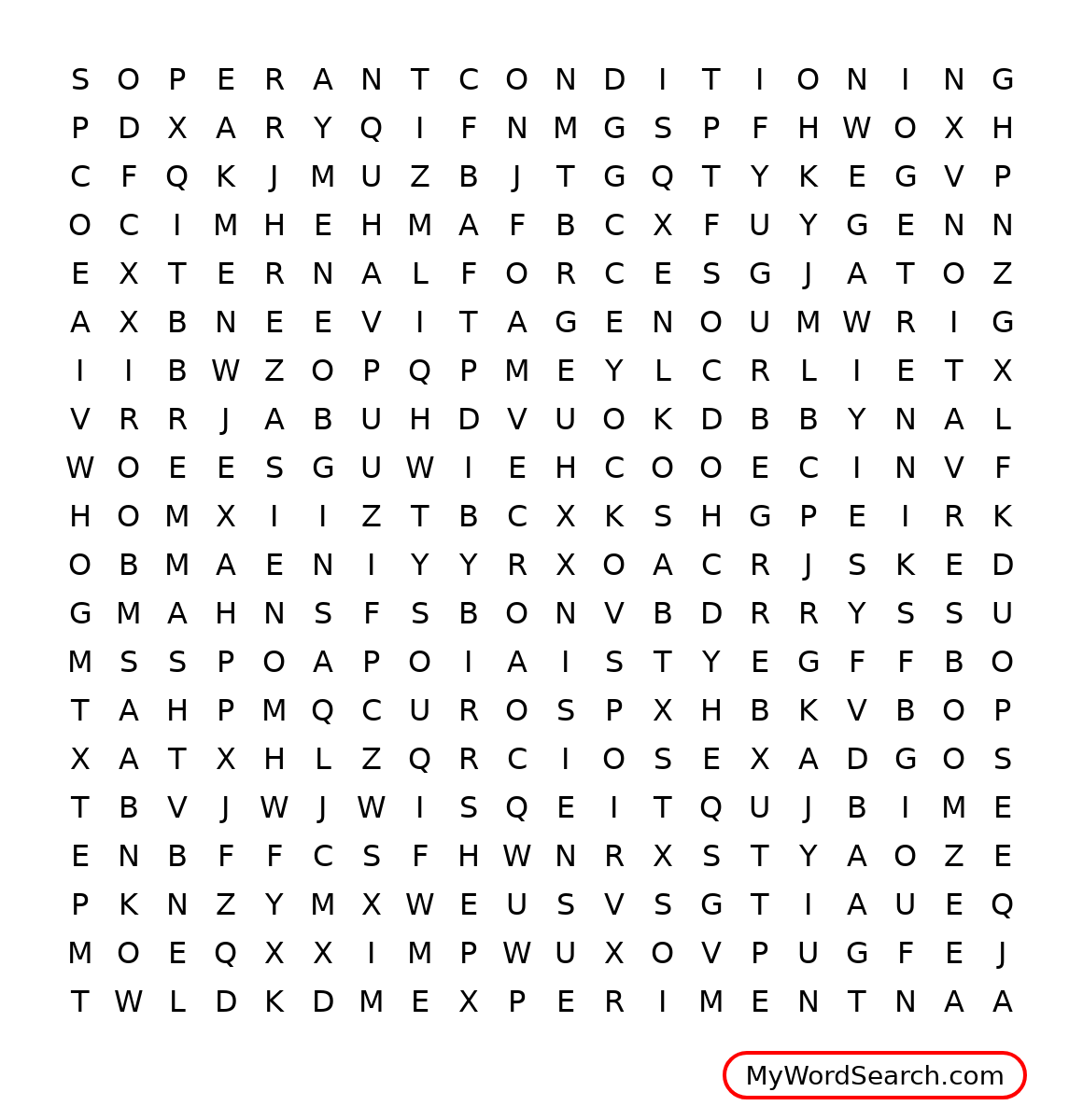 BF Skinner Word Search