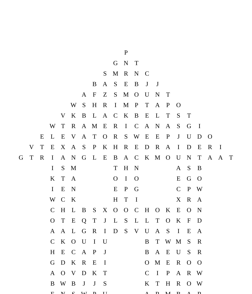 Base BJJ Word Find - Easy