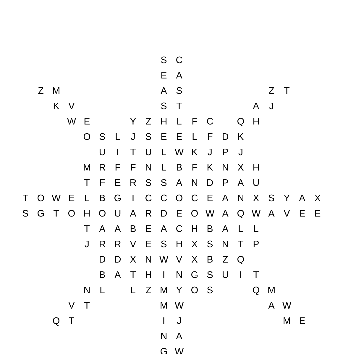 Beach Day Word Search