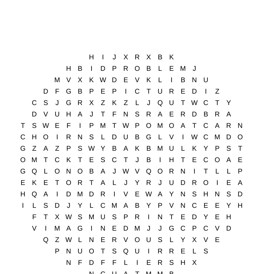 Brainstorm Bear Word Search -- Part 1