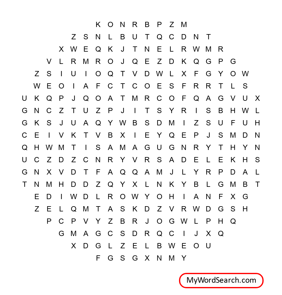 Capybara Word Find