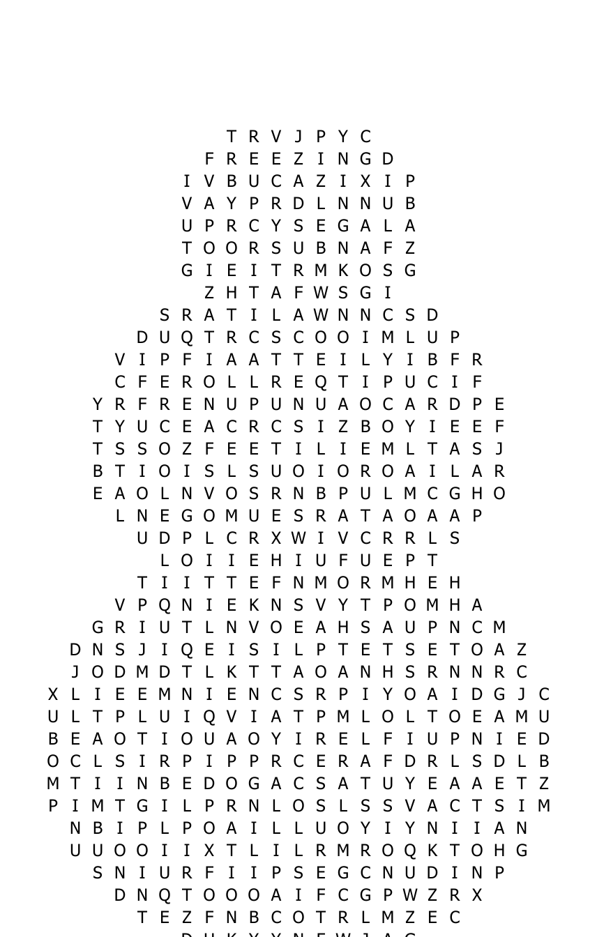 Chapter 10 Vocabulary Wordsearch