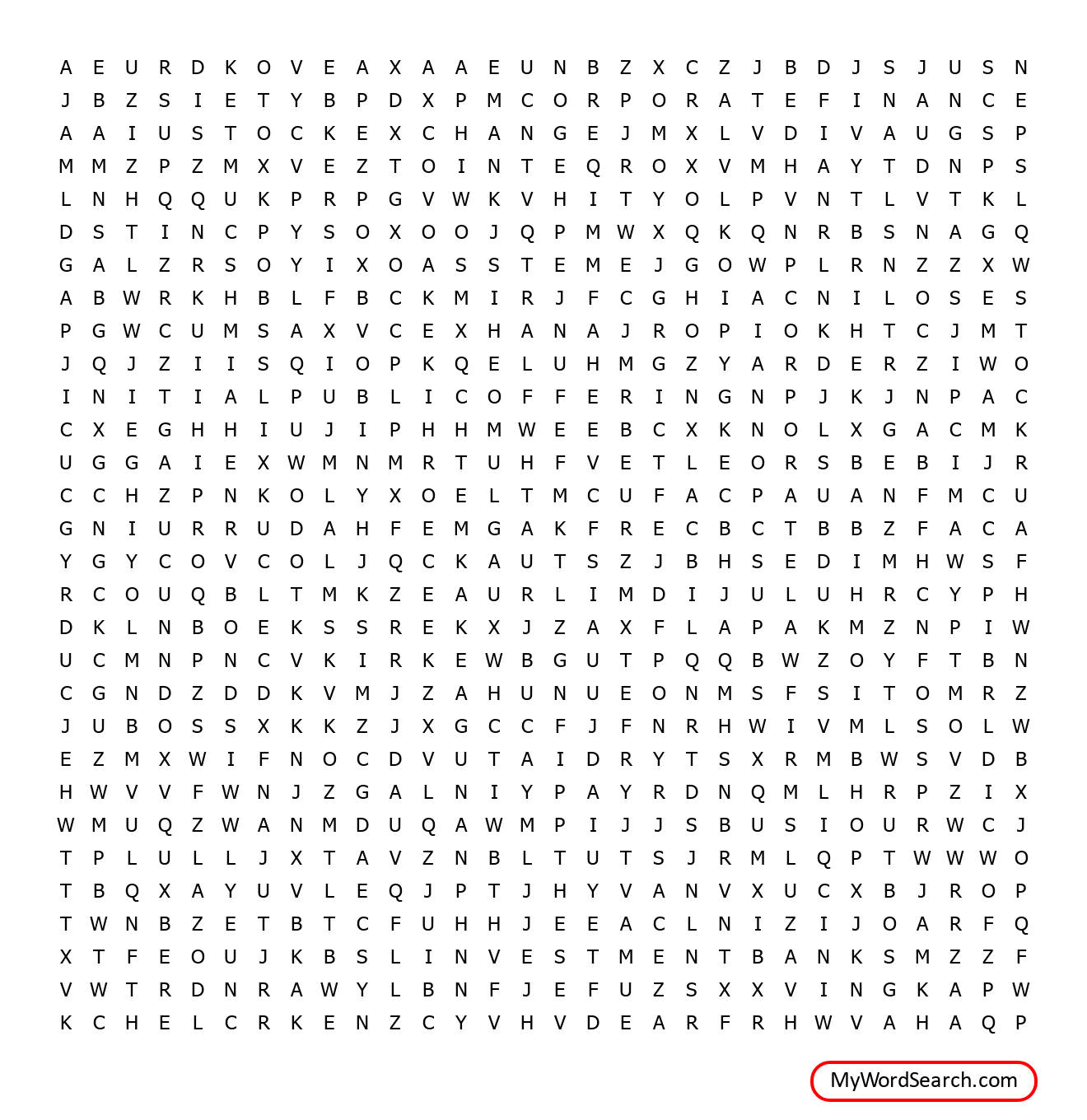 Chapter 3 Word Search