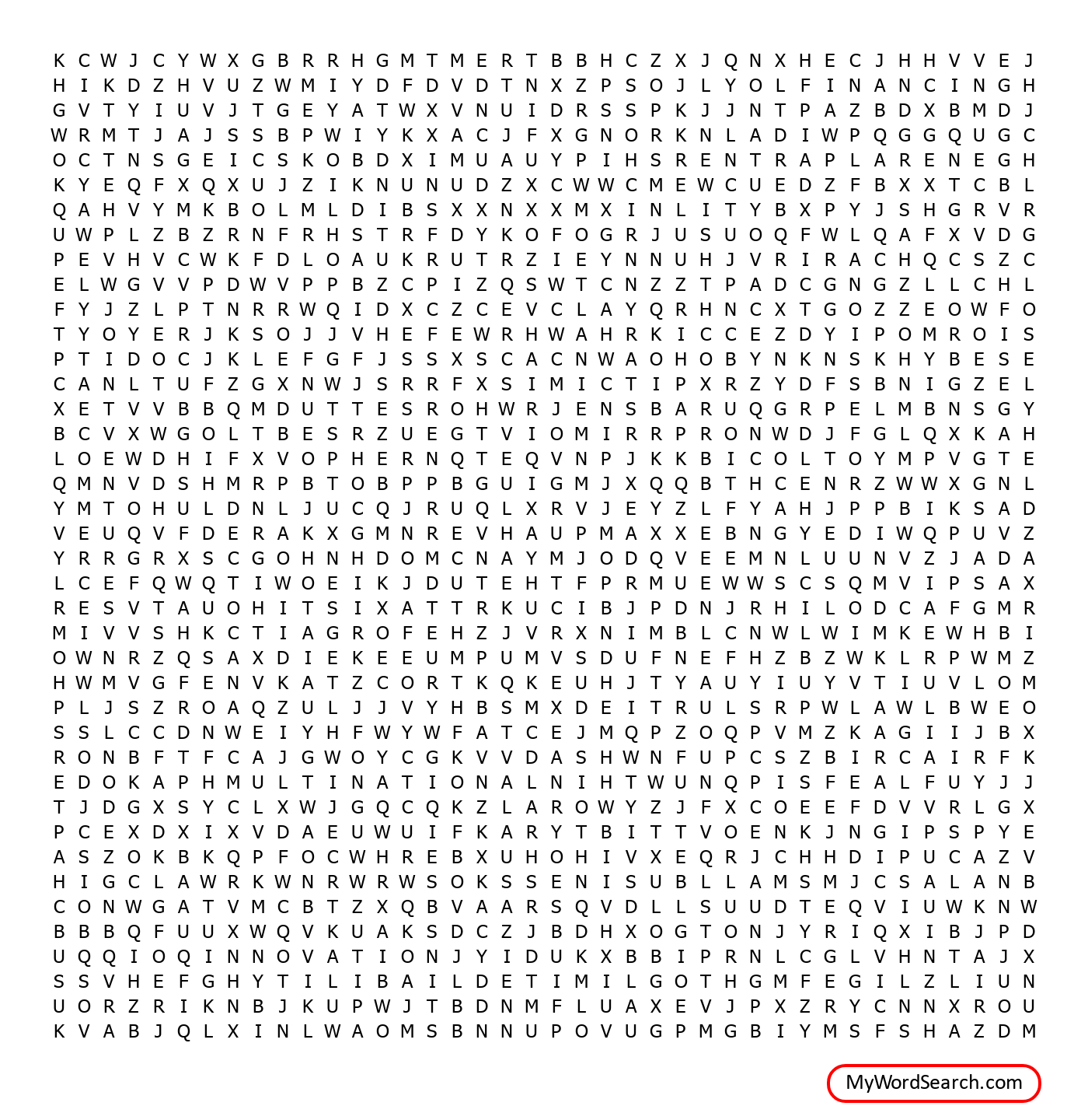 Chapter 3 Word Search