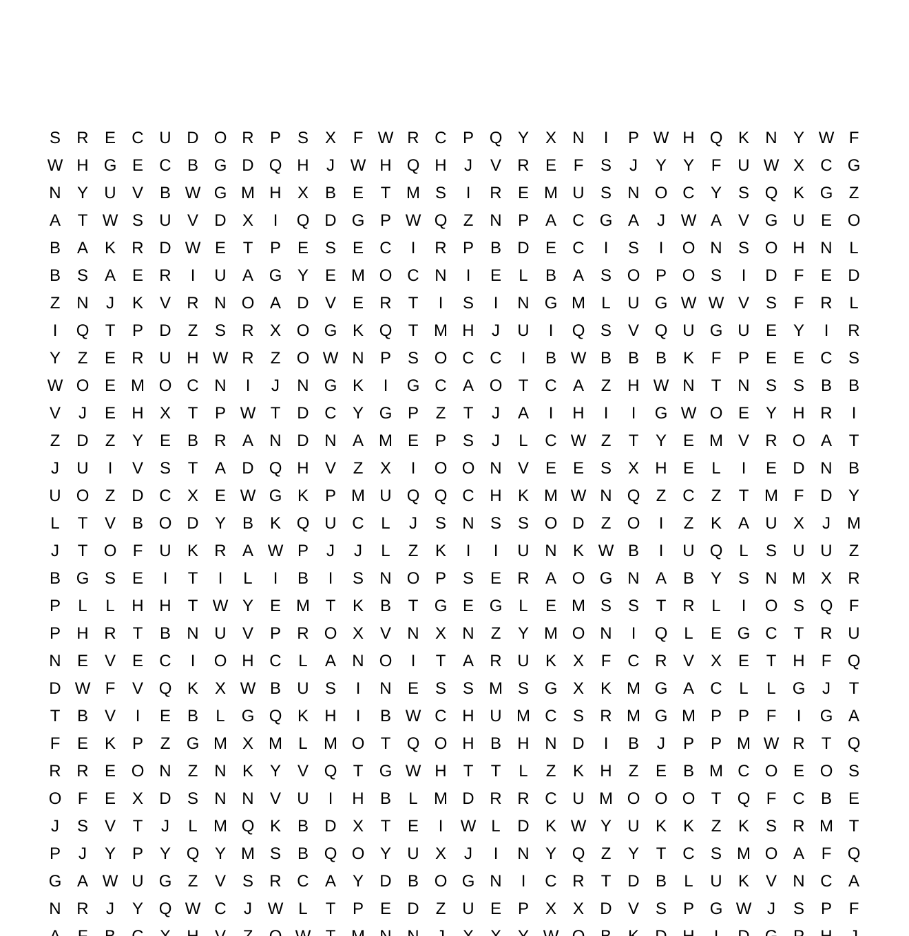 Chapter 3 Word Search