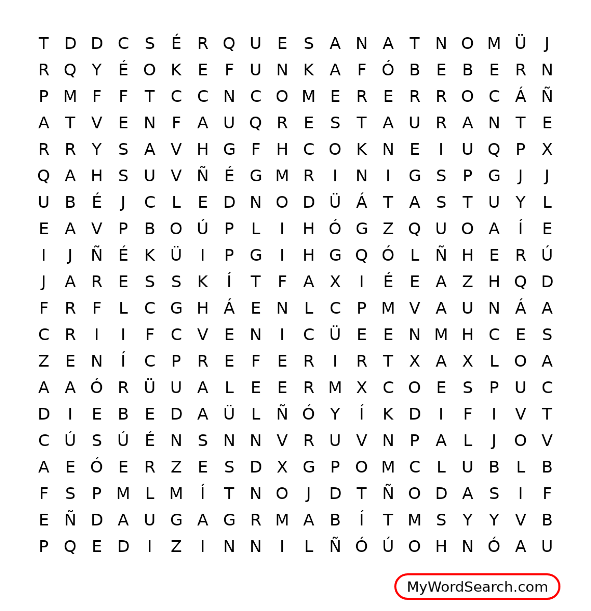 Chapter 4A Word Search