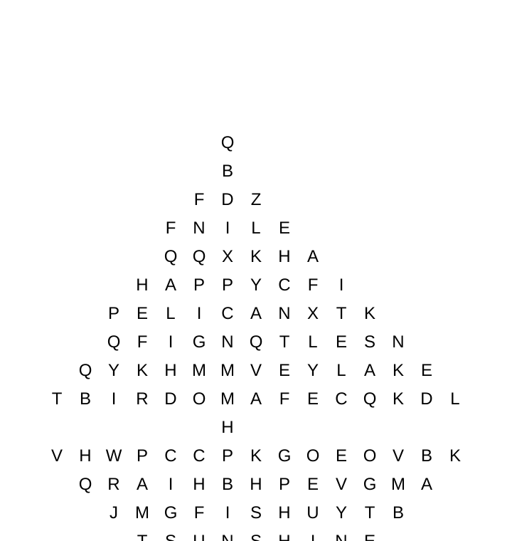 Charlies Boat Word Search