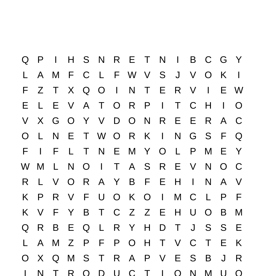 Company Mixer Word Search
