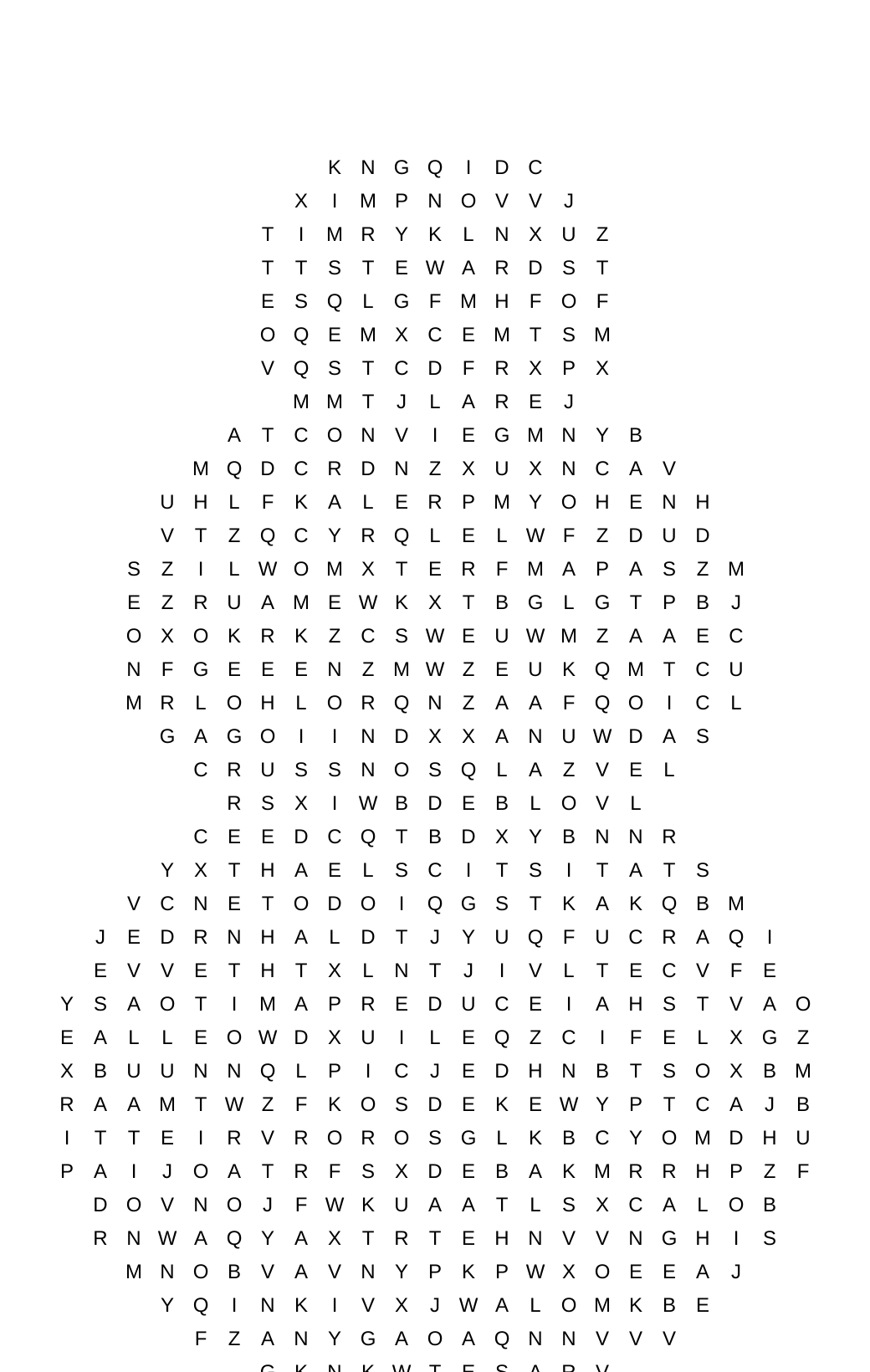 Data & Analytics Wordsearch