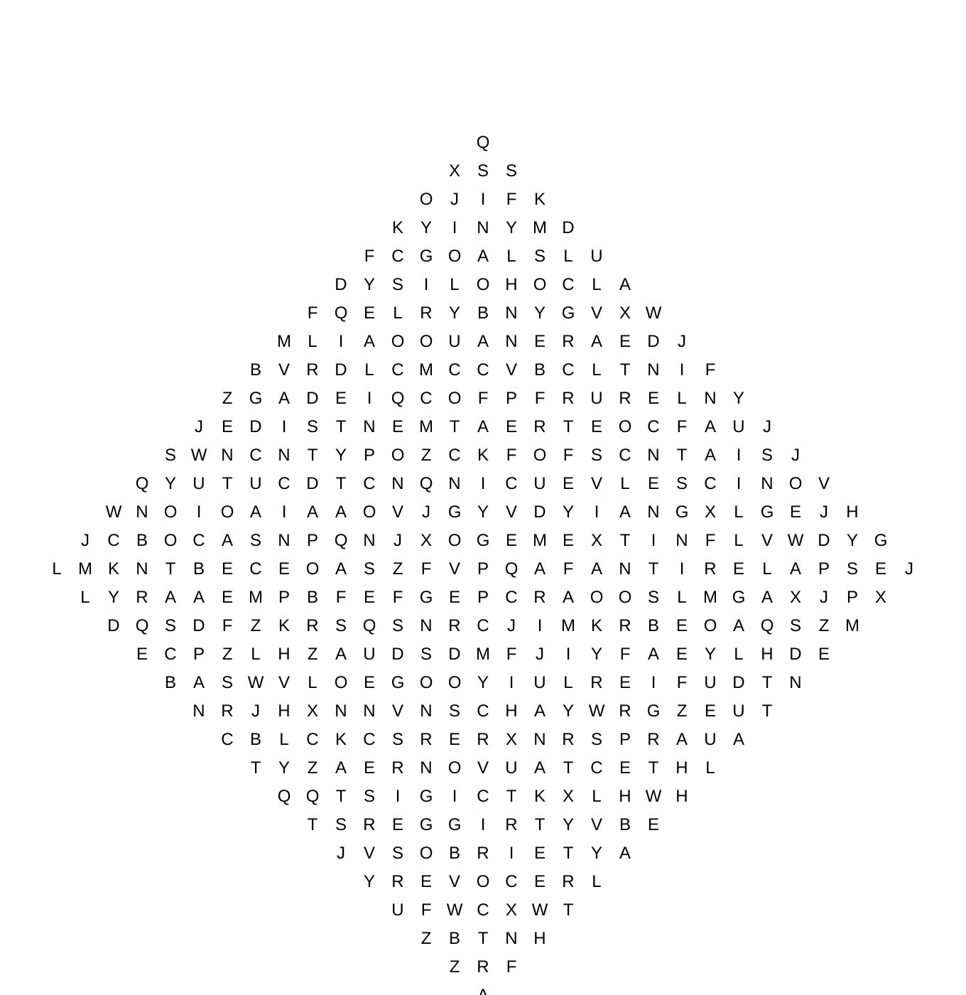 Substance Use Word Search