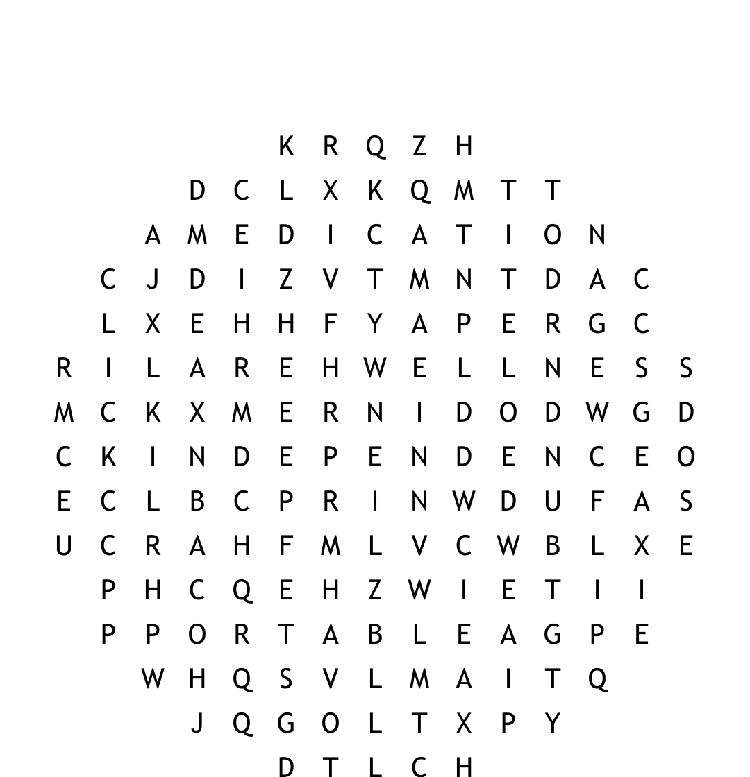 Dose Health Word Search dose-health-word-search