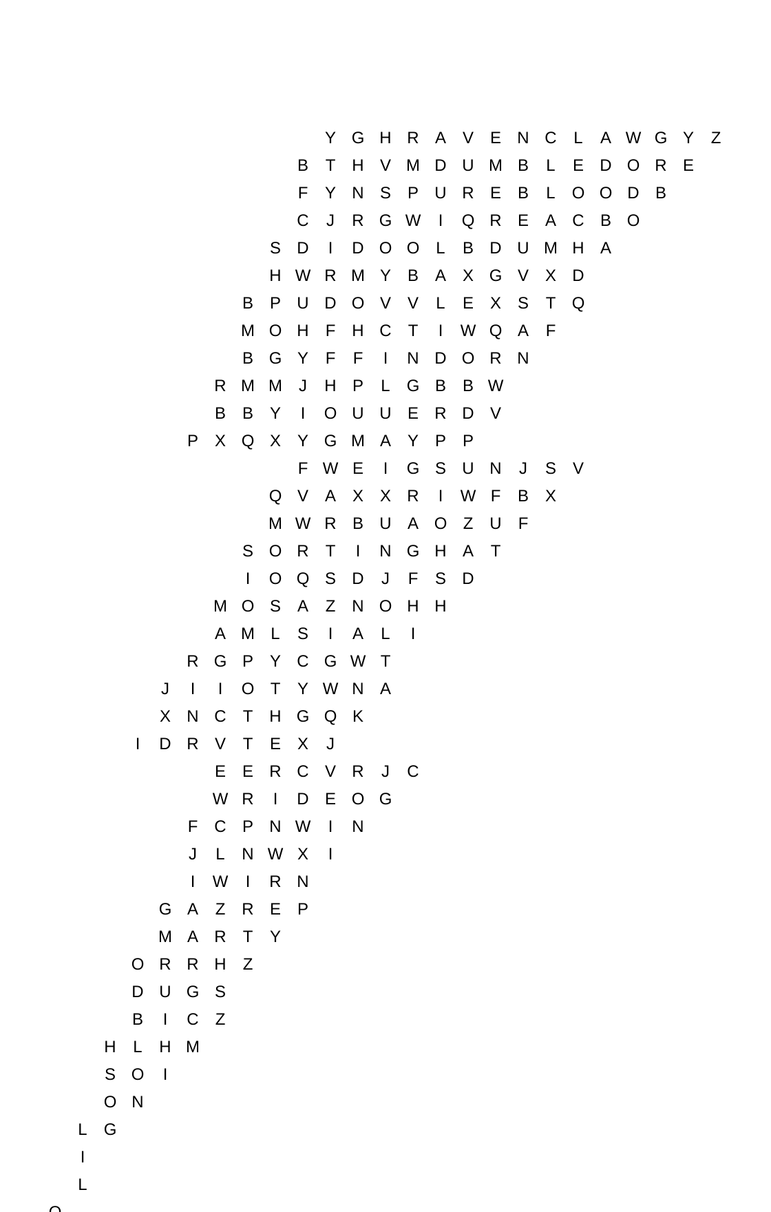 Dumbledore-O's Word Search