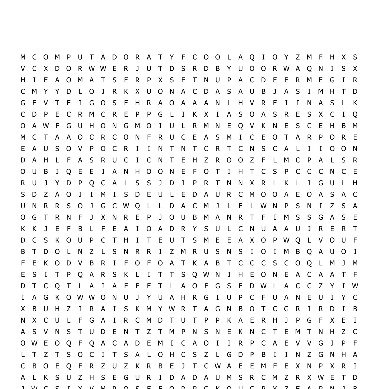 EDUCATION WORD SEARCH
