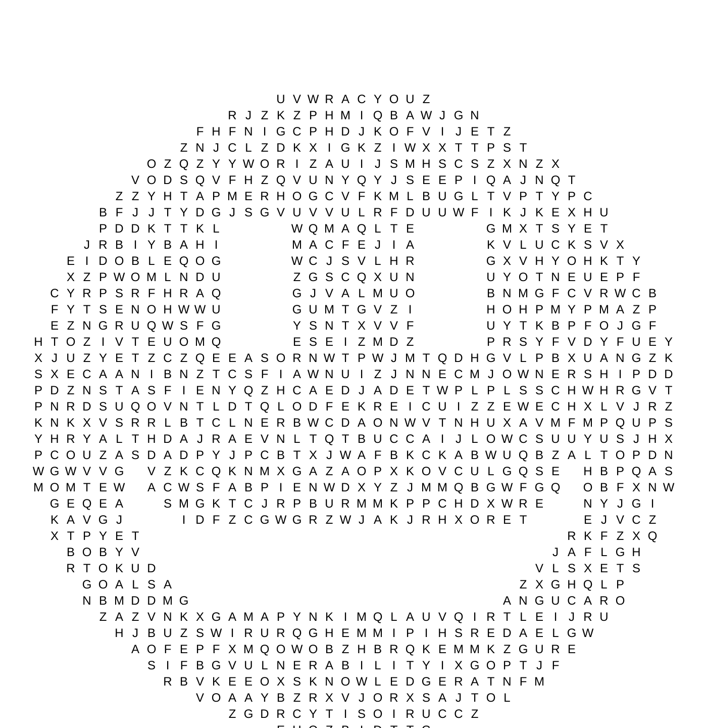 EXCELLENCE WORD SEARCH