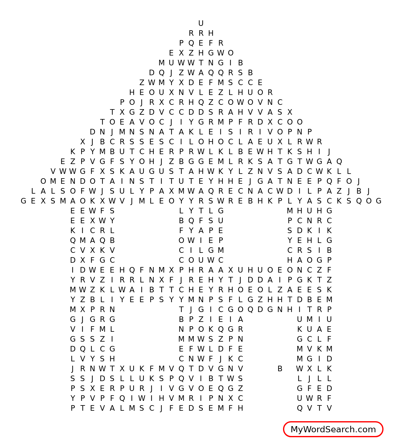 Ed Gein Word Search