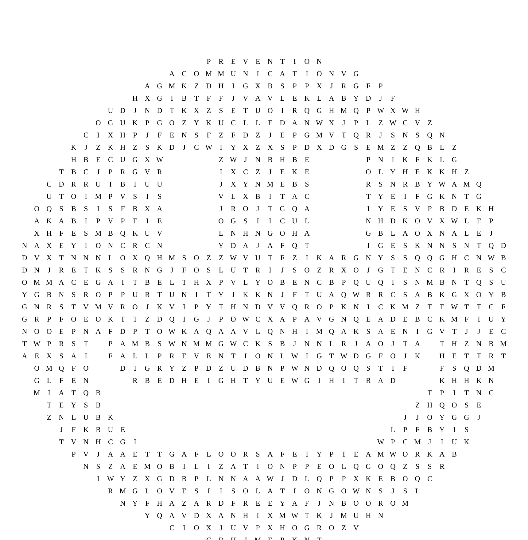 Employee Safety Week Wordsearch