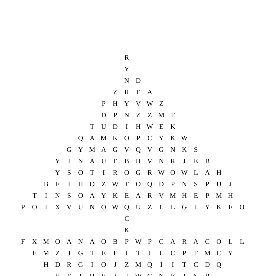 Encuentra la palabra escondida