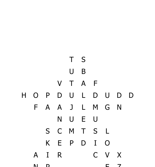 Escape Word Search