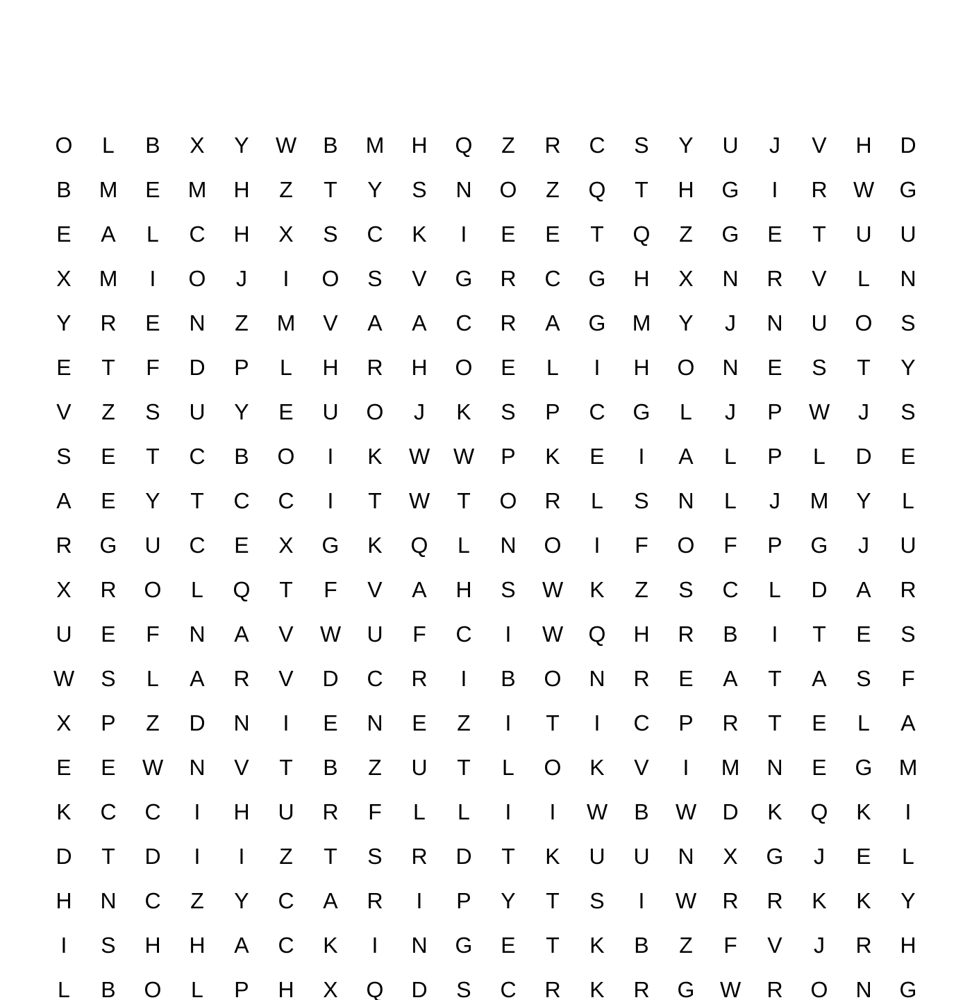 Ethics & Values Word Search