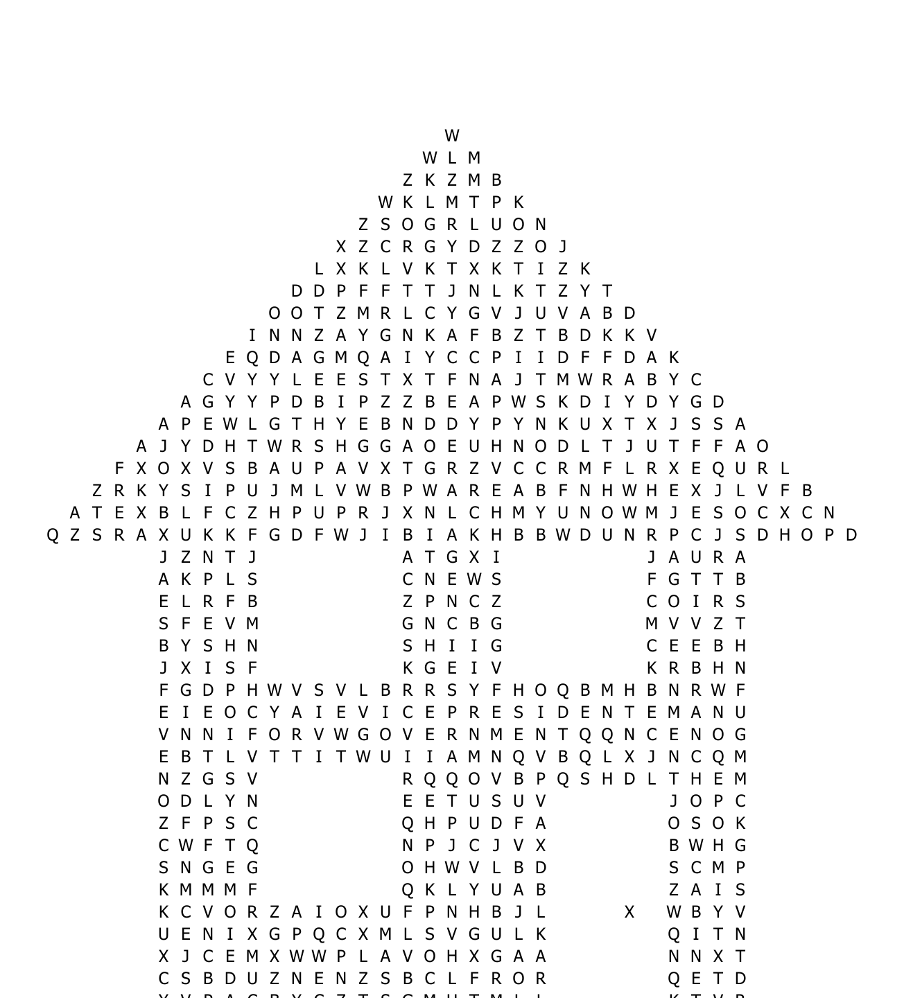 Executive Branch Word Search