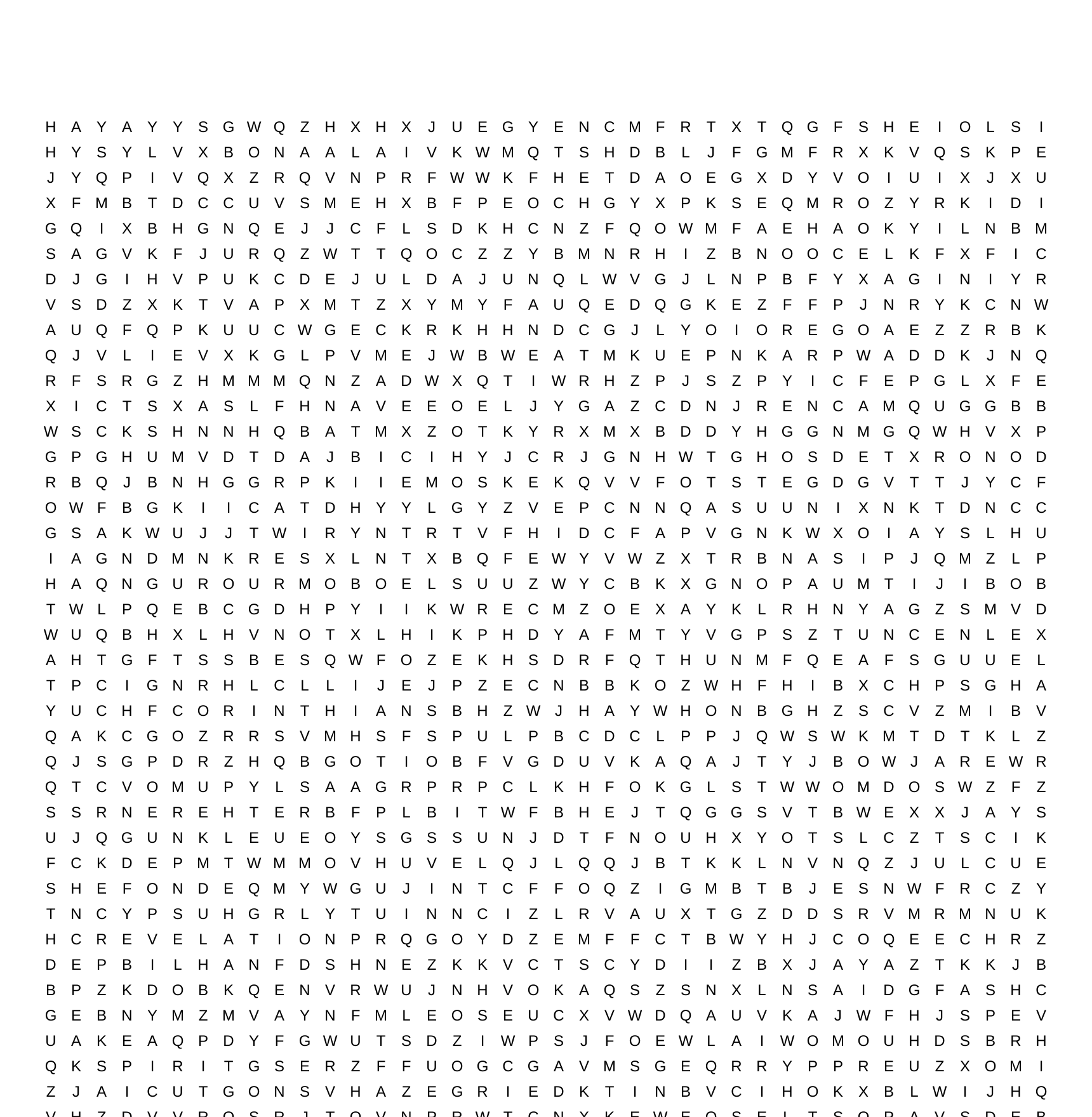 FIRST CORINTHIANS WORD SEARCH