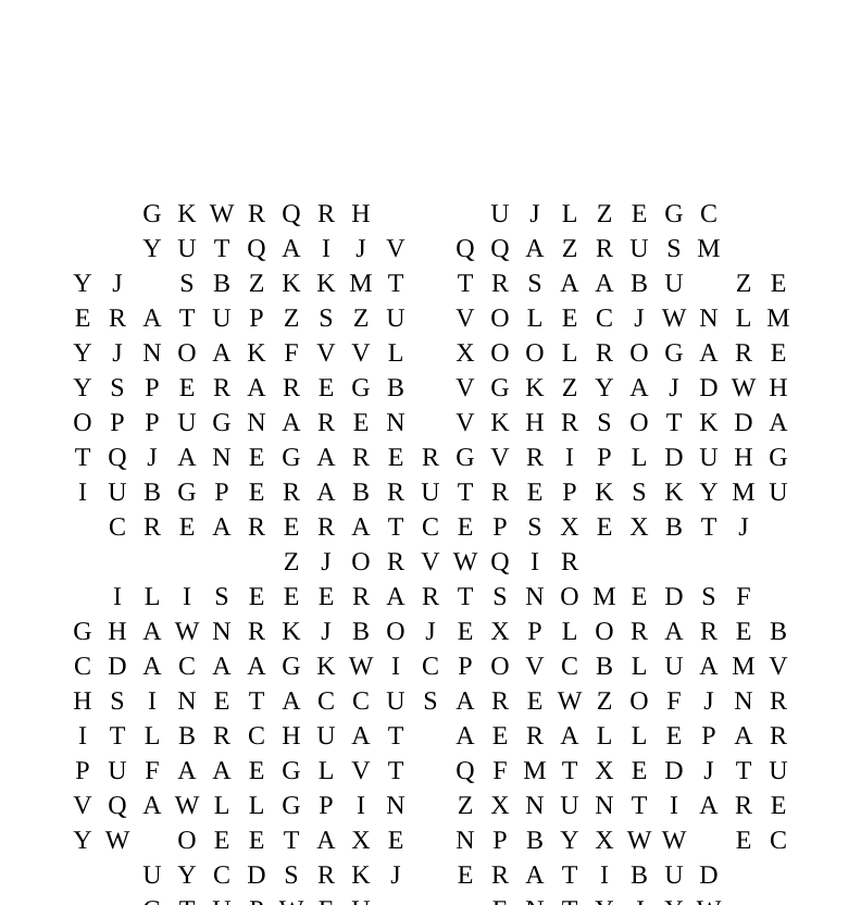 Fifth & Sixth Grade Unit II Vocabulary Review Word Search