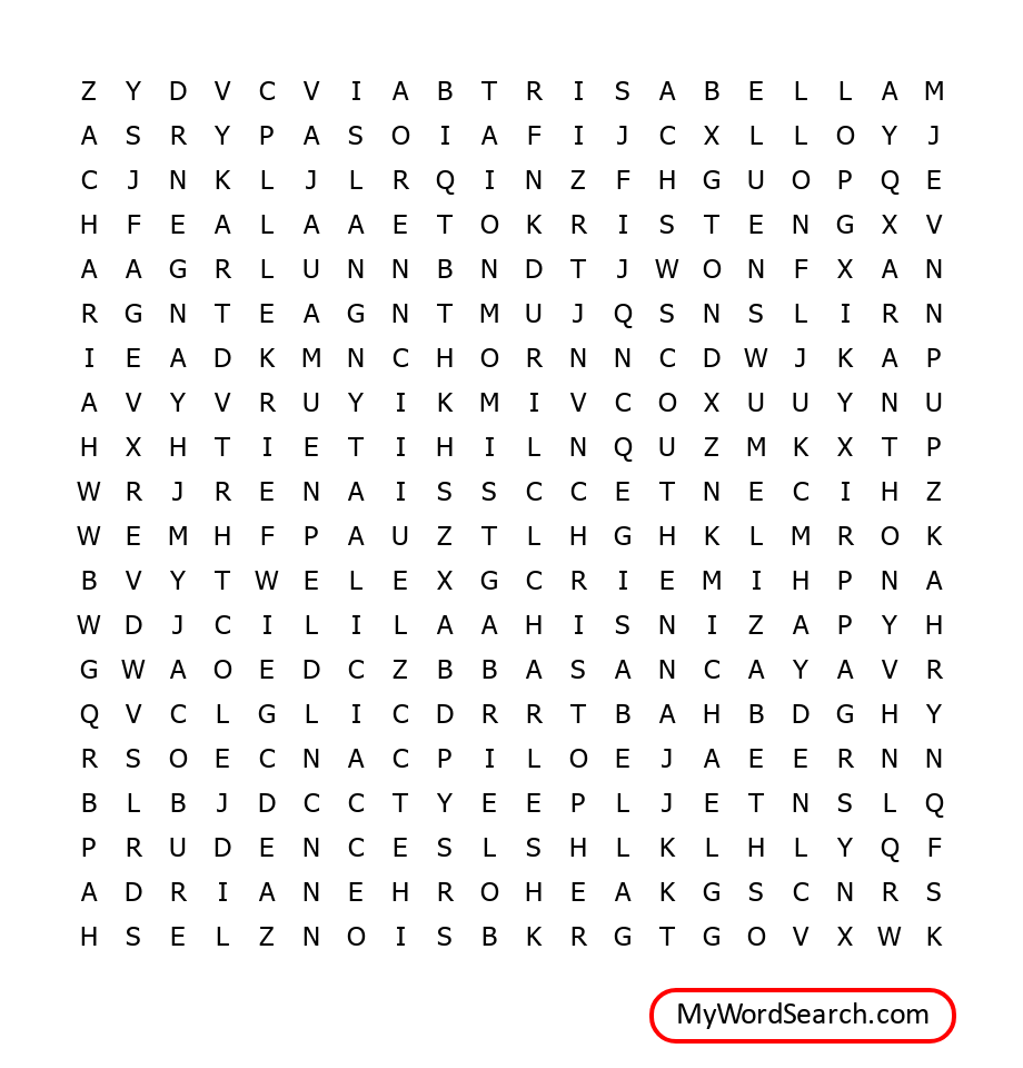 First Name Puzzle first-name-puzzle