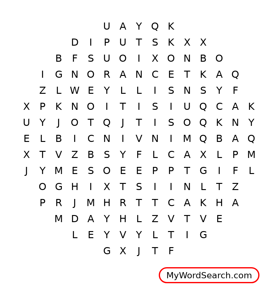 Fun with Word Searches complicated by clues