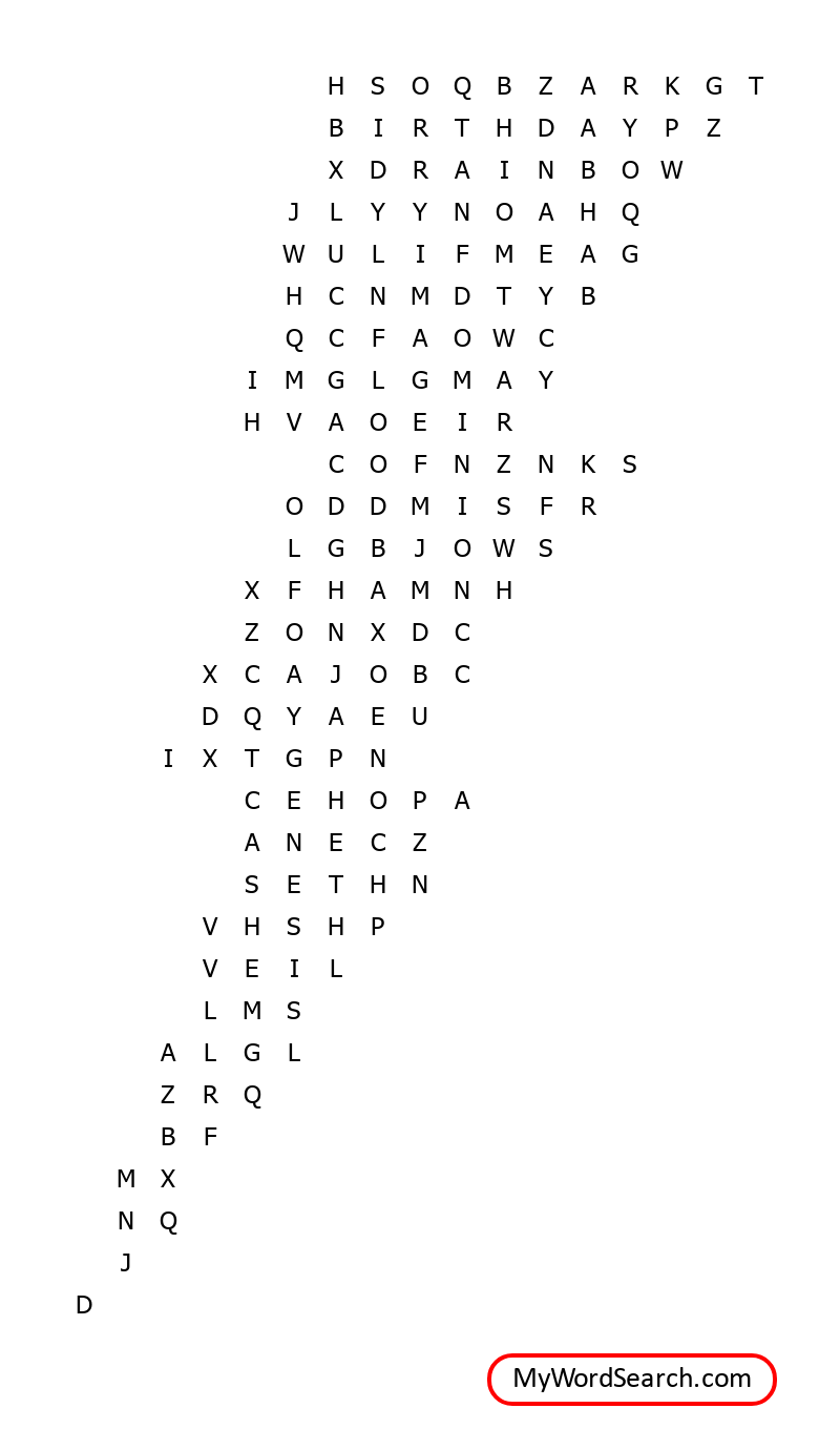 Genesis Word Search