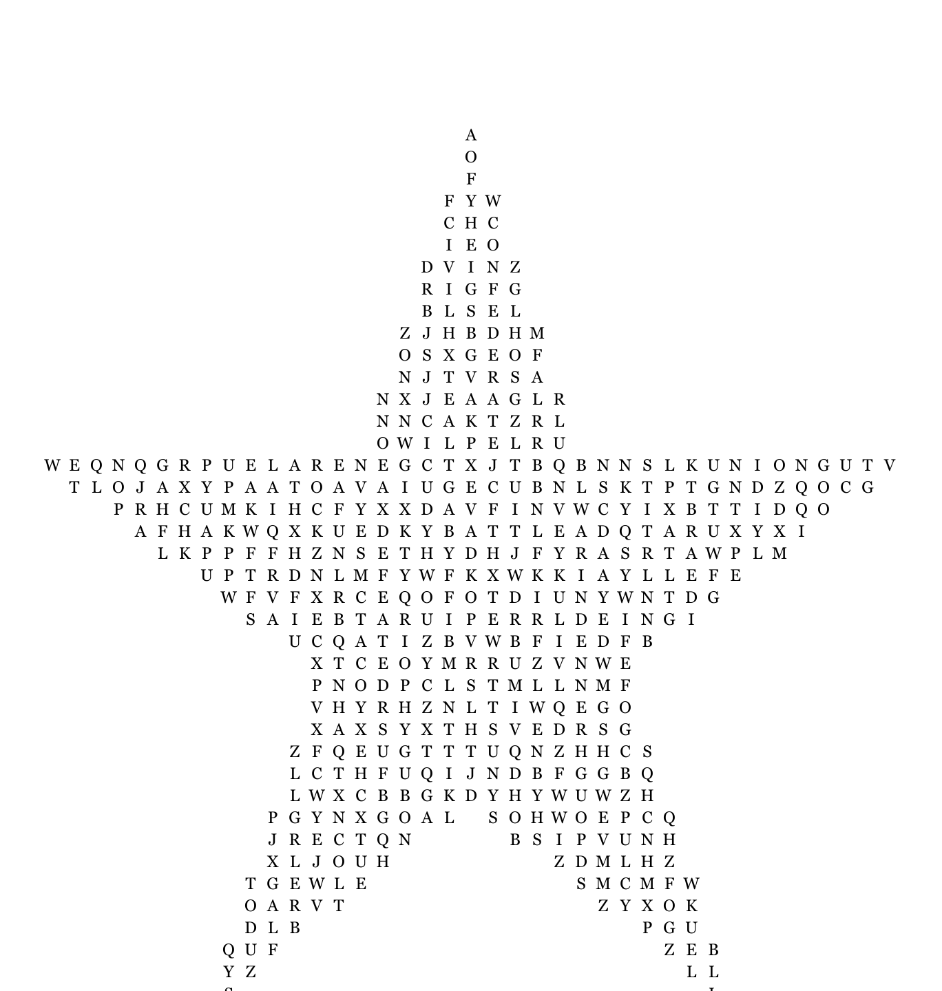 Gettysburg Word Search