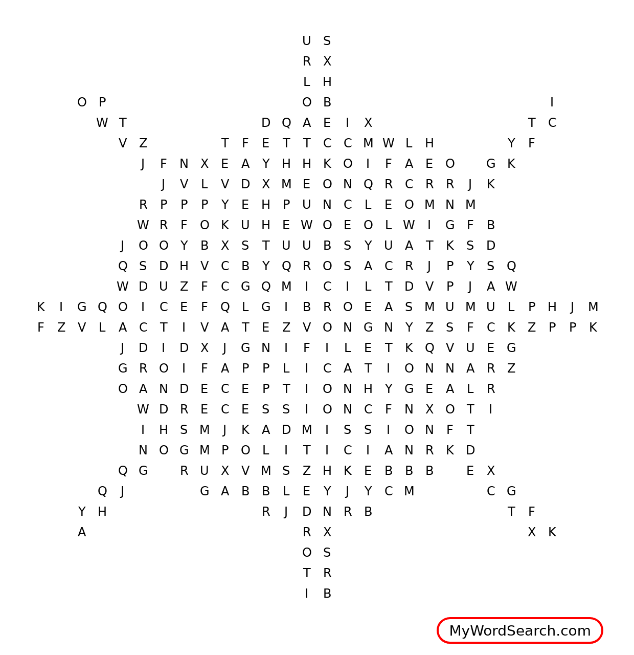 Grade 5 Word Search 11/1/17