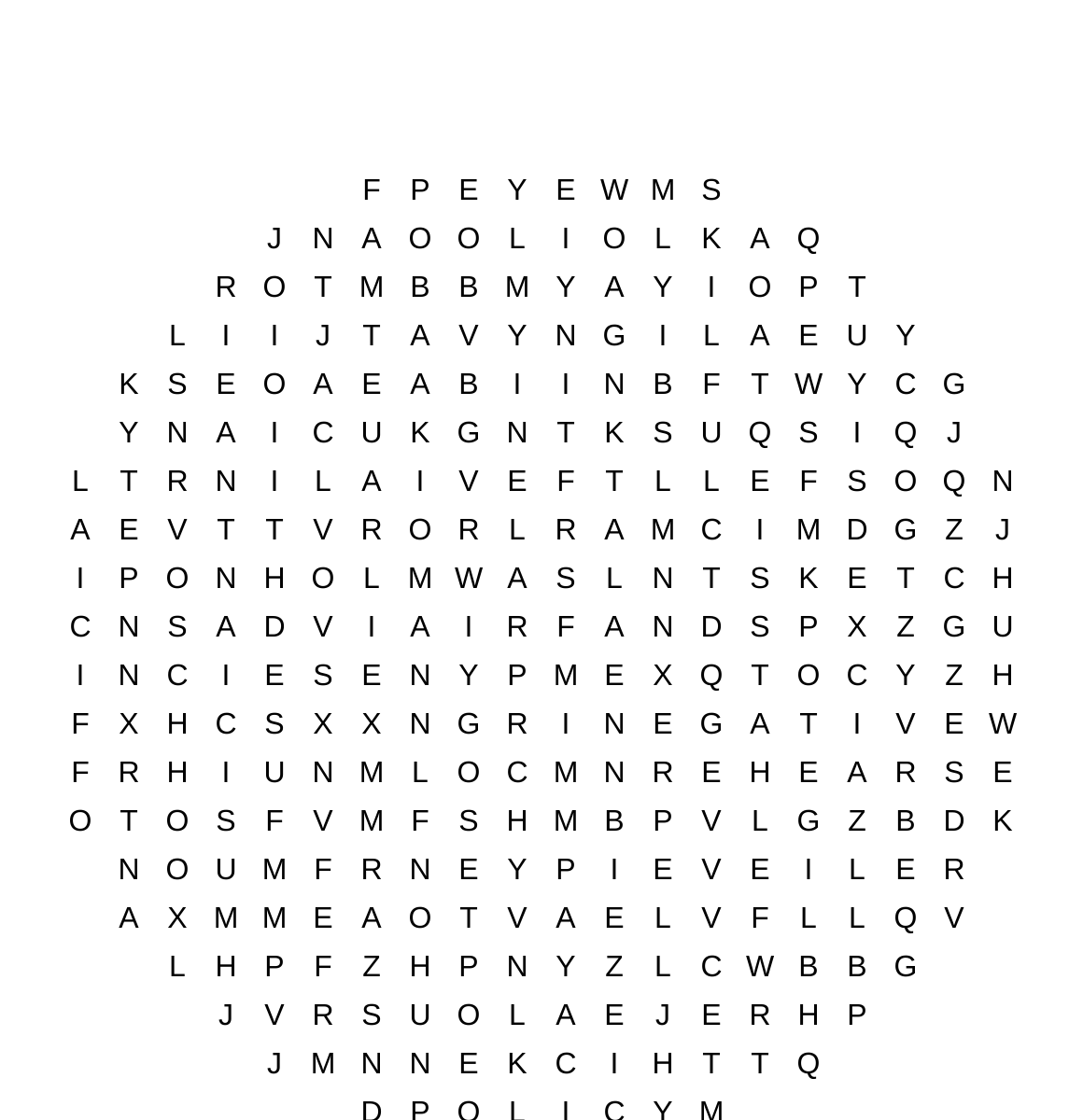 Grade 6 English Word Search