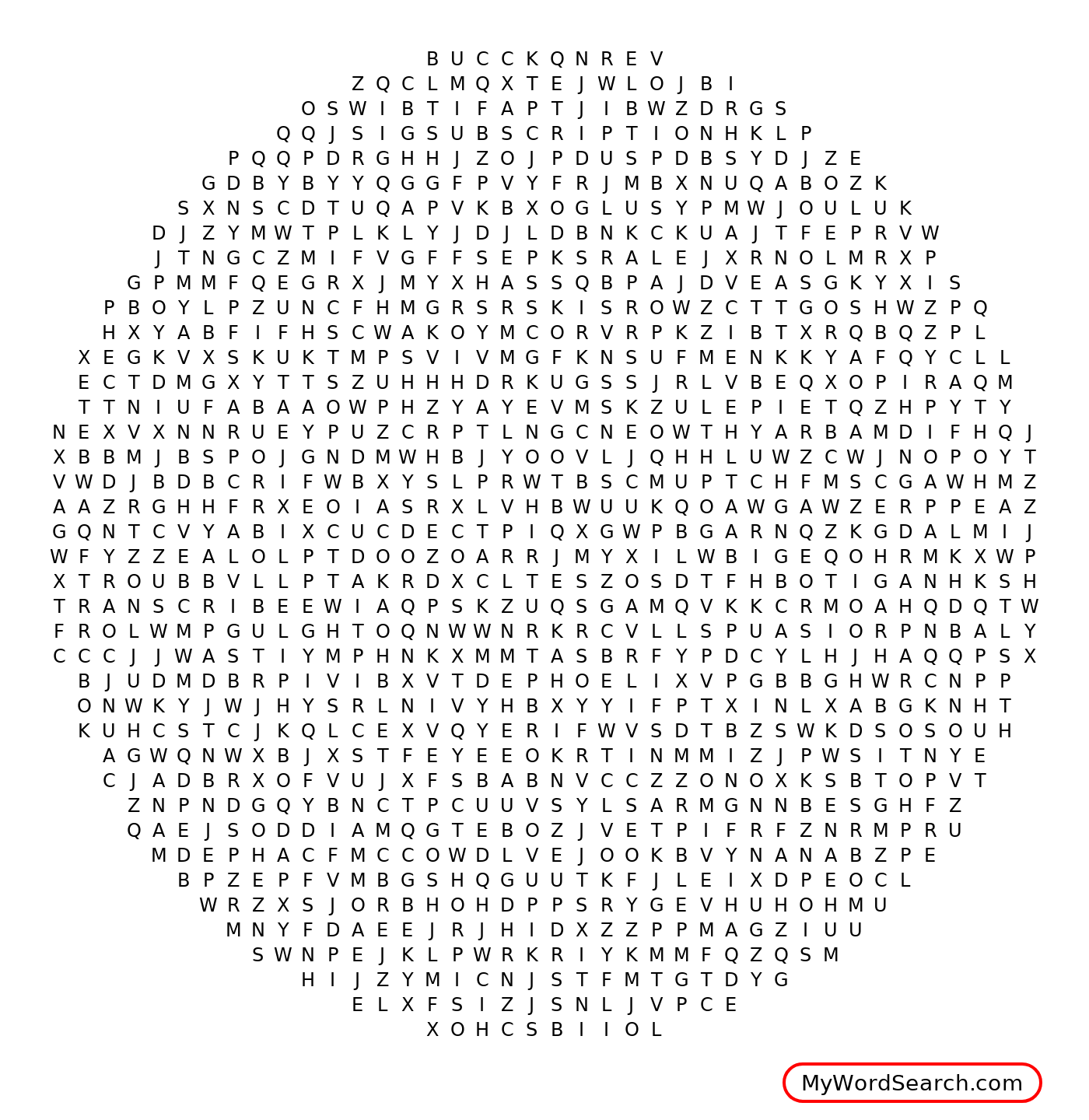 Graph & Script Word Search
