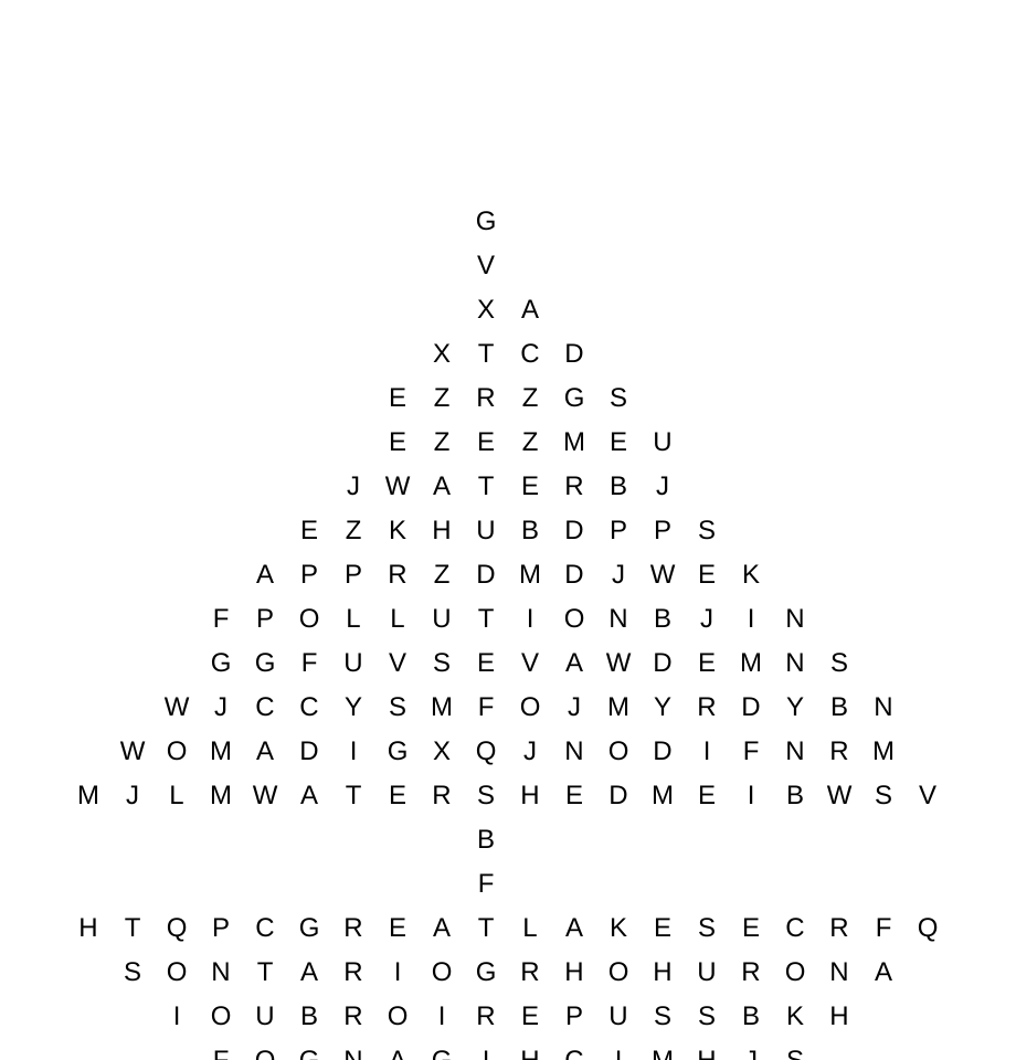 Great Lakes Word Search Great Lakes Word Search