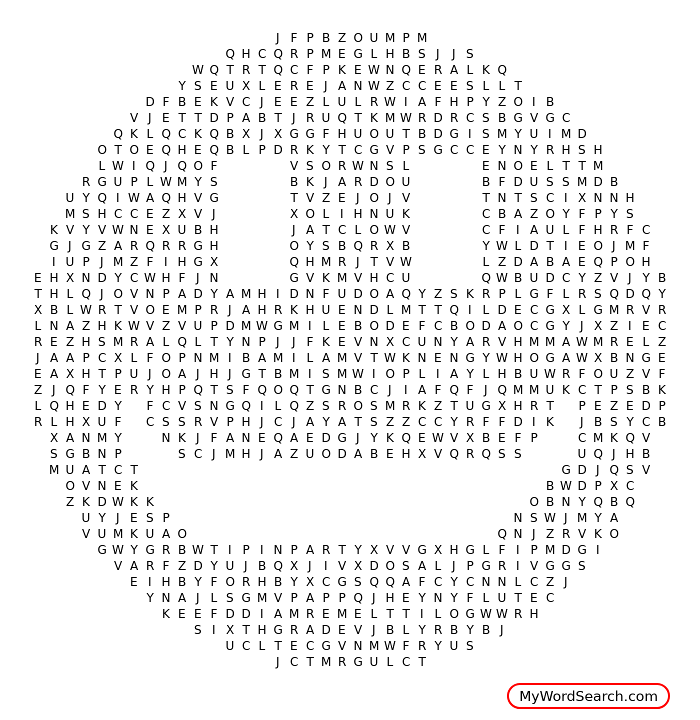 HAPPY FLAKES WORD SEARCH